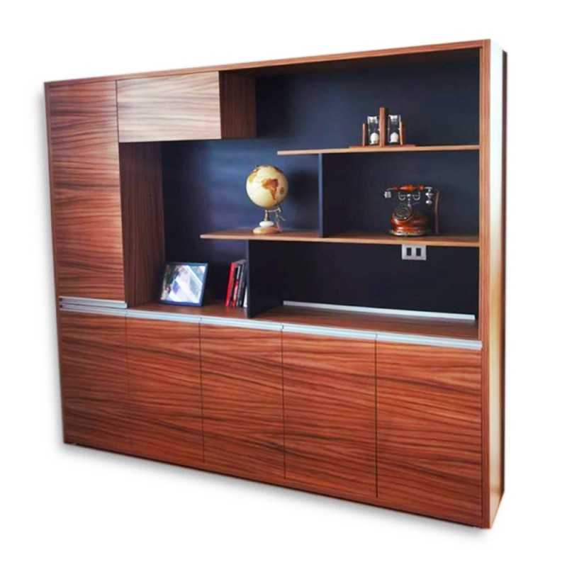 Librero Ejecutivo LB01 | Moderno, Imponente y Funcional | MGMuebles