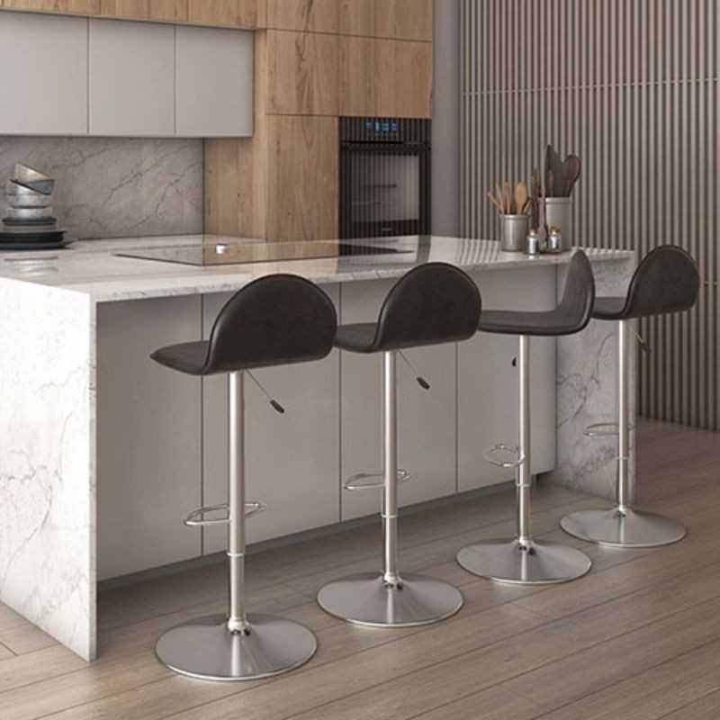 Silla Alta Way OHV-58 | Banco para Bar | Polipropileno | MGMuebles.mx